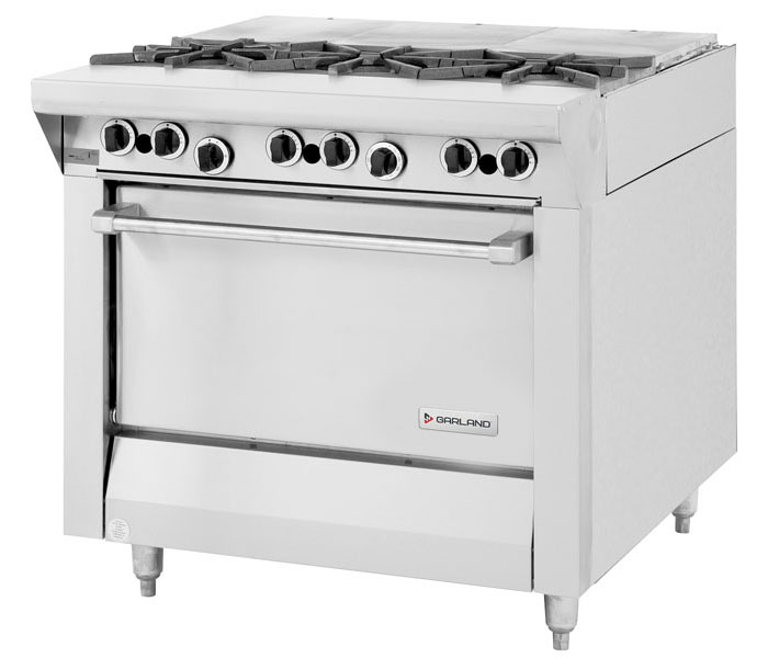 Garland Group - Master Series - Gas Ranges - Model M44 M44T M44R M44S