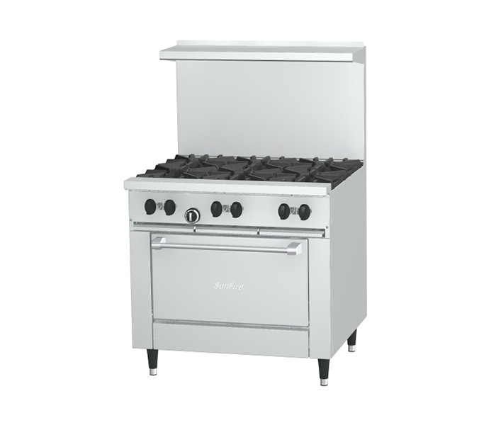 Garland Group - SunFire X Series 36” Wide Restaurant Ranges