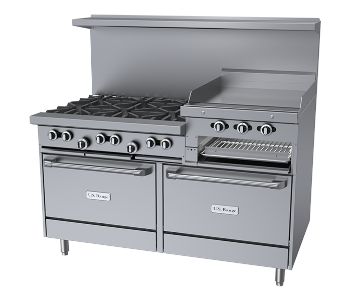 Garland Group - US Range U Series Gas Ranges 60" Wide Range with Raised ...